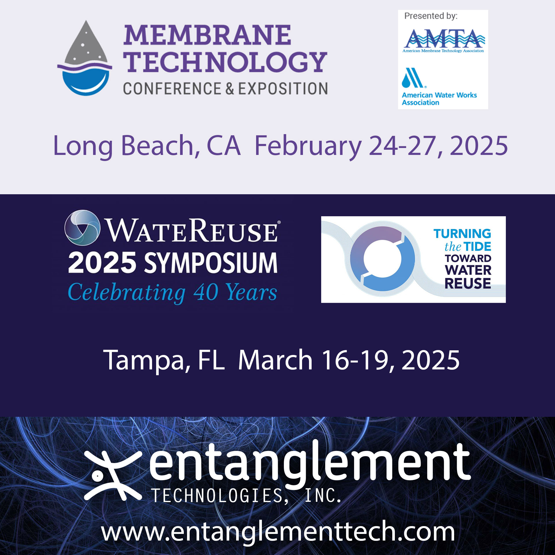 Exciting Upcoming Water Conferences for Entanglement Technologies ...
